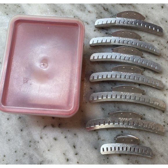 Goody | Accessories | Vintage Goody Red Storage Box Hair Set Of 7 ...